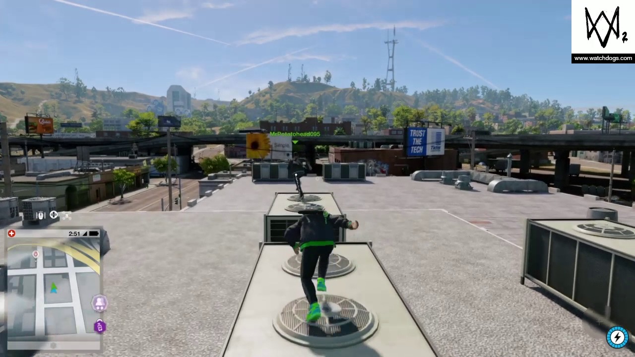 Watch Dogs 2 | Parkour | Run 12 - YouTube