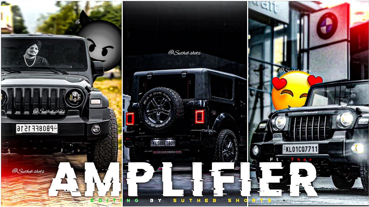 AMPLIFIER Ft. Thar Edit 🔥 | thar video | Amplifier thar video # ...