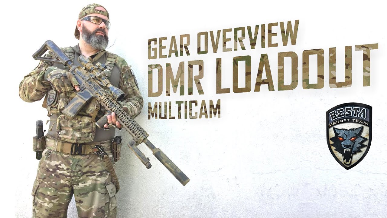 B18 DMR Loadout Overview [ Chest Rig ] [ Multicam ] - YouTube