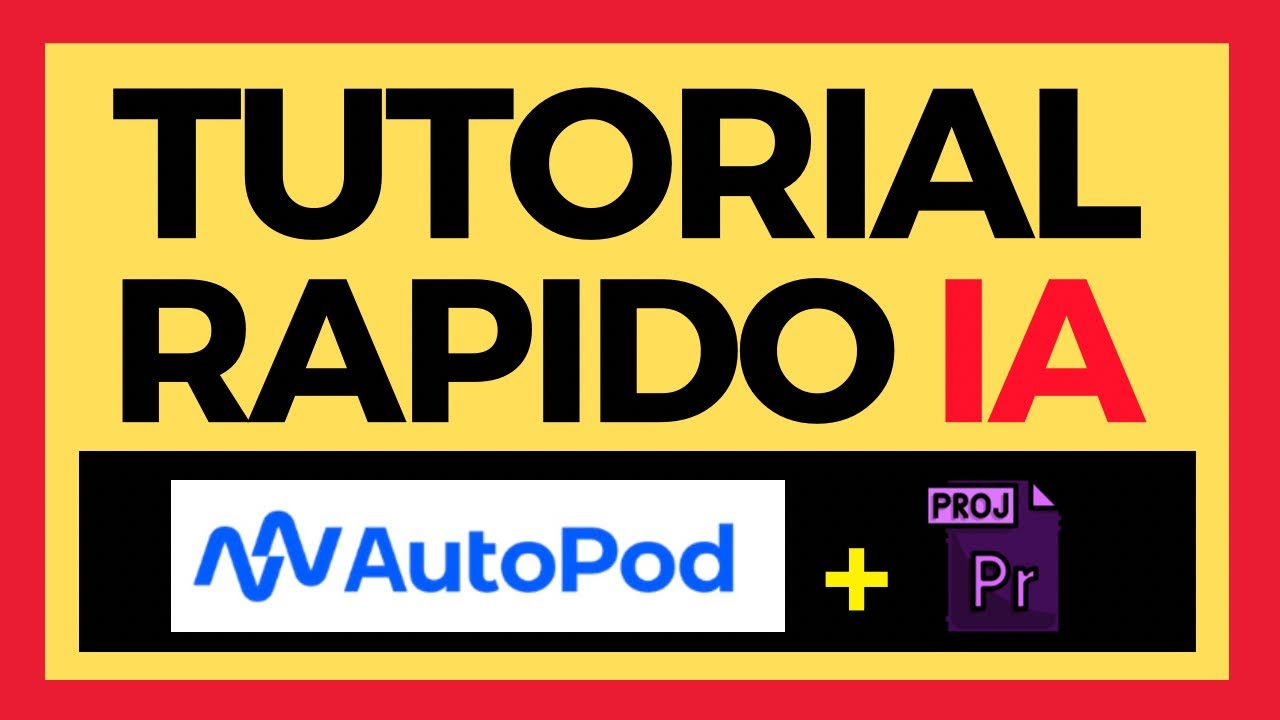 Tutorial RAPIDO de Autopod Edición de Podcast con IA + Premiere PRO ESPAÑOL - YouTube