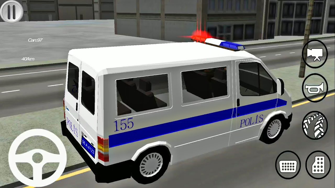 Police Car Simulator - Real Police Car Simualtor police Van Games ...