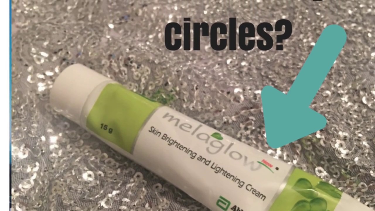 Mela glow cream for dark undereye circle review - YouTube