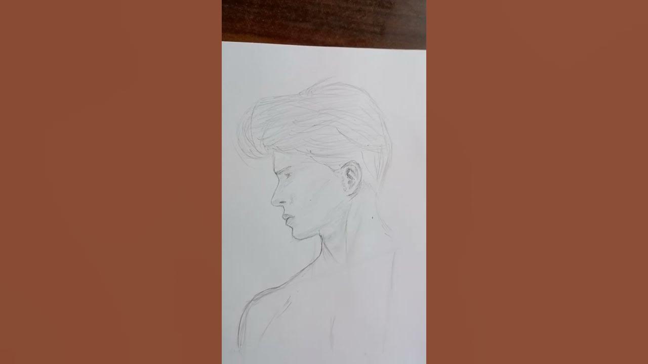 how to draw man /step by step - YouTube