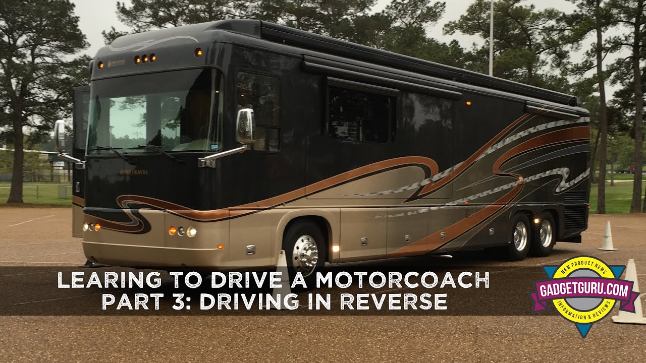 Learning To Drive A Motorhome - Part 3: Driving In Reverse - YouTube