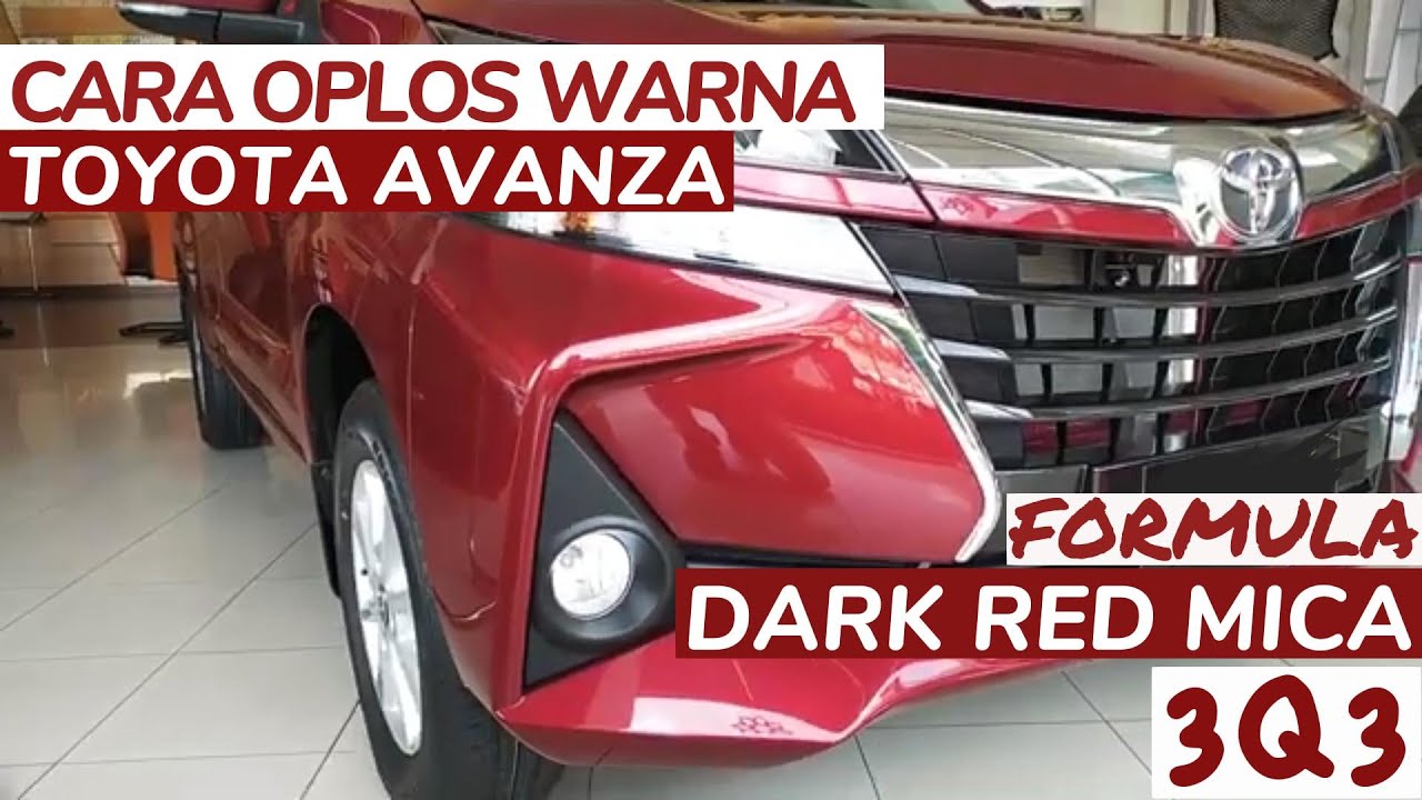Cara Campur Cat Mobil ‼️Oplos Warna Merah Metalik #bodyrepair # ...