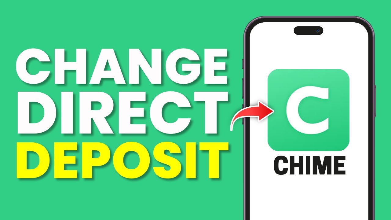 How To Change Direct Deposit On Chime (Full Guide) - YouTube