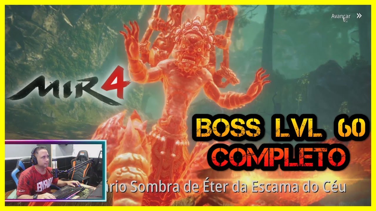 BOSS LVL 60 "SOMBRA DE ÉTER" RAID 15 PESSOAS - MIR4 NFT MMORPG ...