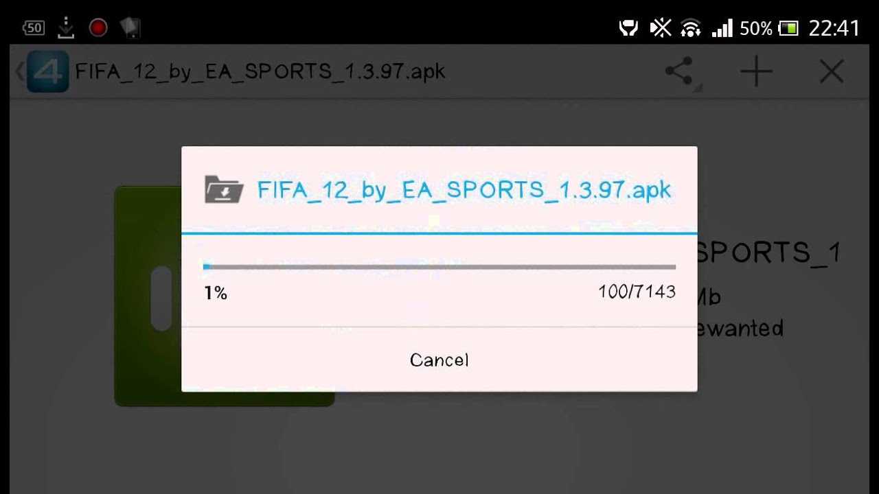 How to download fifa 12 on android - YouTube