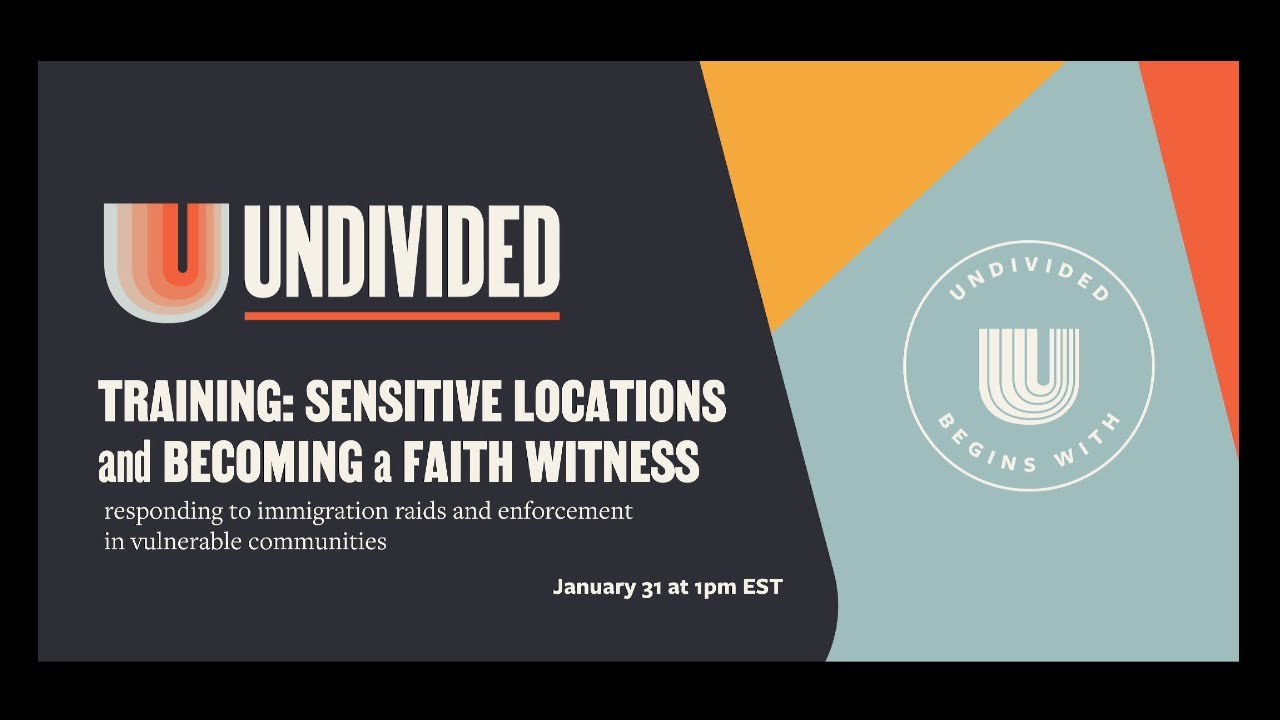 Training: Sensitive Locations + Becoming a Faith Witness - YouTube