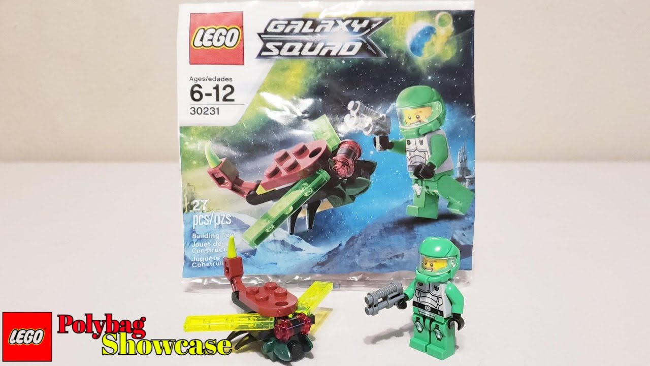 LEGO Galaxy Squad: Space Insectoid (2013) | Polybag Showcase - YouTube