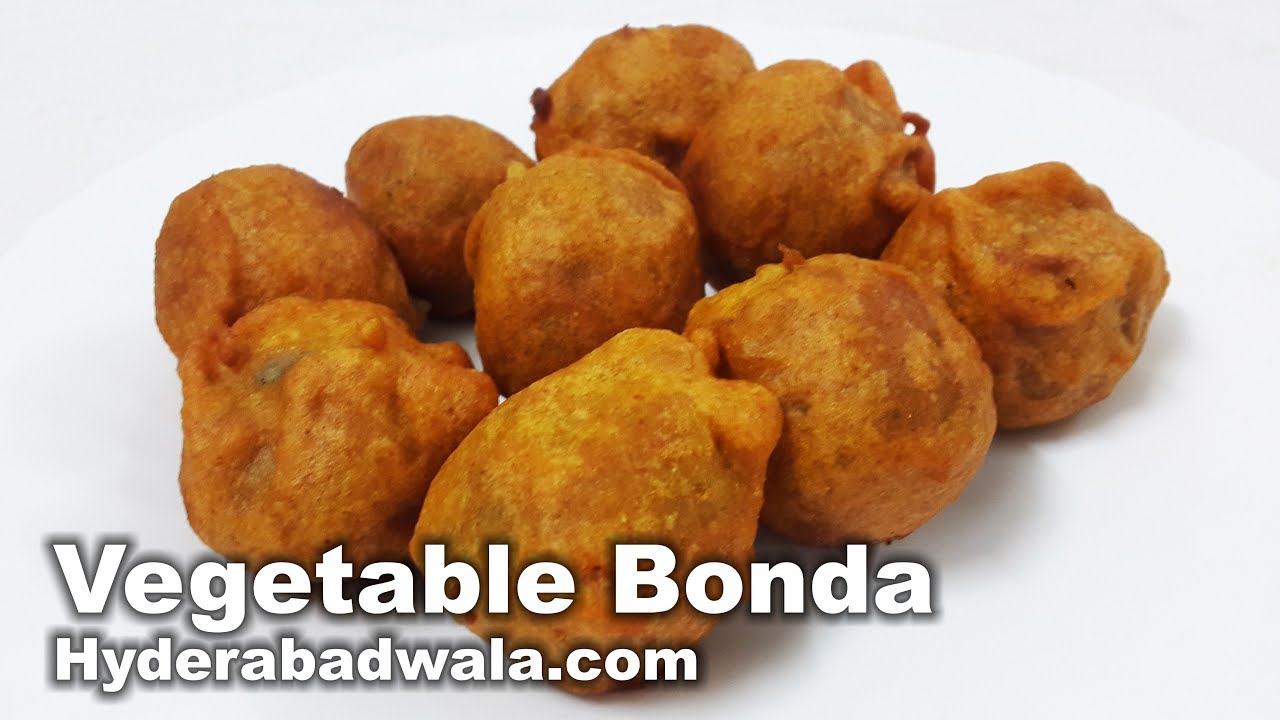 Vegetable Bonda Recipe Video - How to make Vegetable Bonda at Home ...