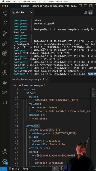 Docker Postgres Connection Failed 😰 Docker Dockercompose Postgres Youtube