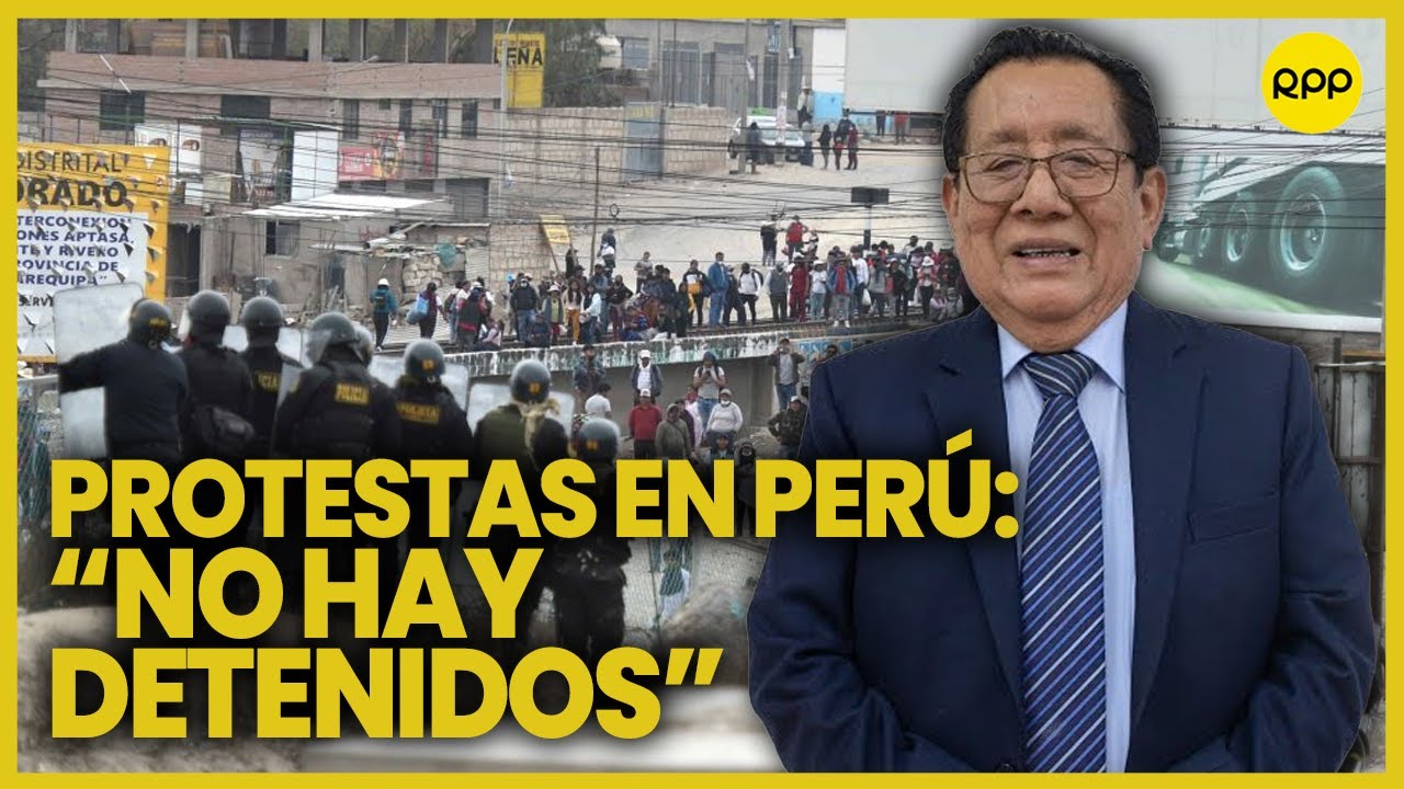 Protestas en Perú: ¿Qué sanciones hay para las personas que causan ...