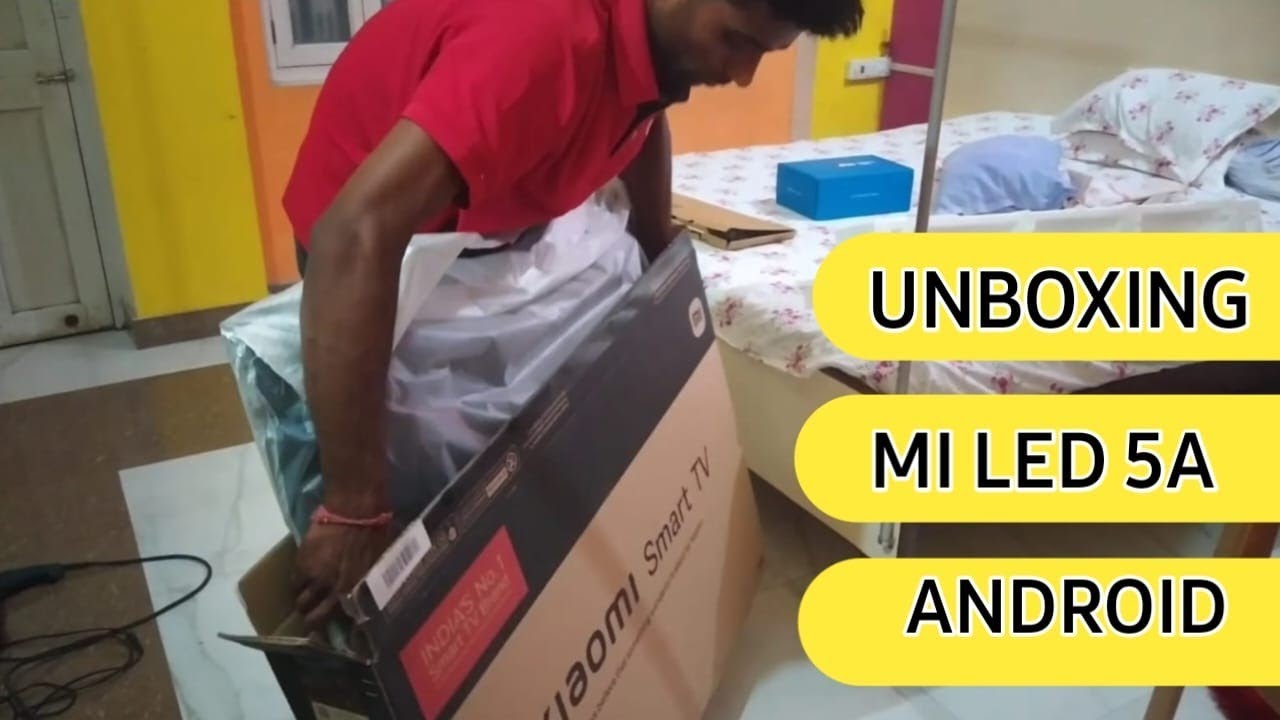 New Mi LED A5 Unboxing video / How to Mi 5A Android LED Unboxing - YouTube