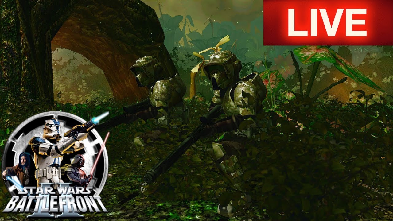 Fixed Stream Star Wars Battlefront 2 2005 X1 SERVER - YouTube