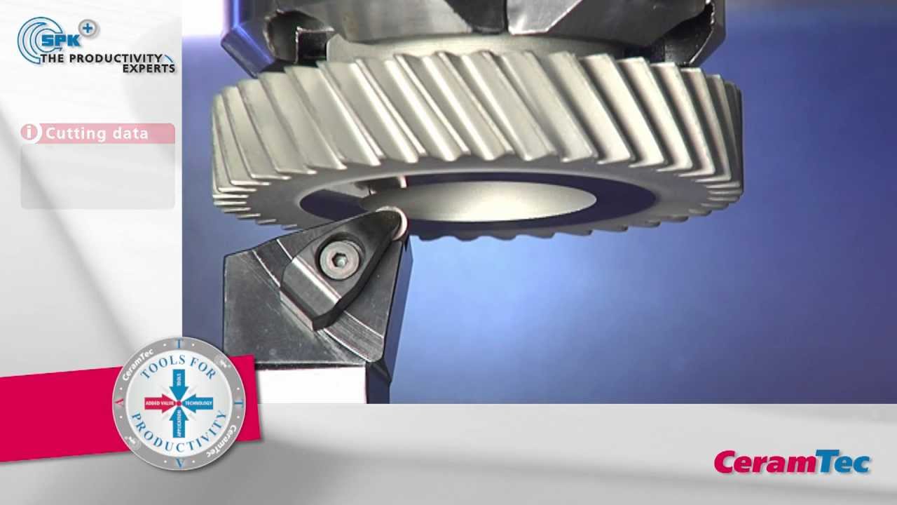 Machining with SPK® Cutting Ceramics: Hard Turning - YouTube