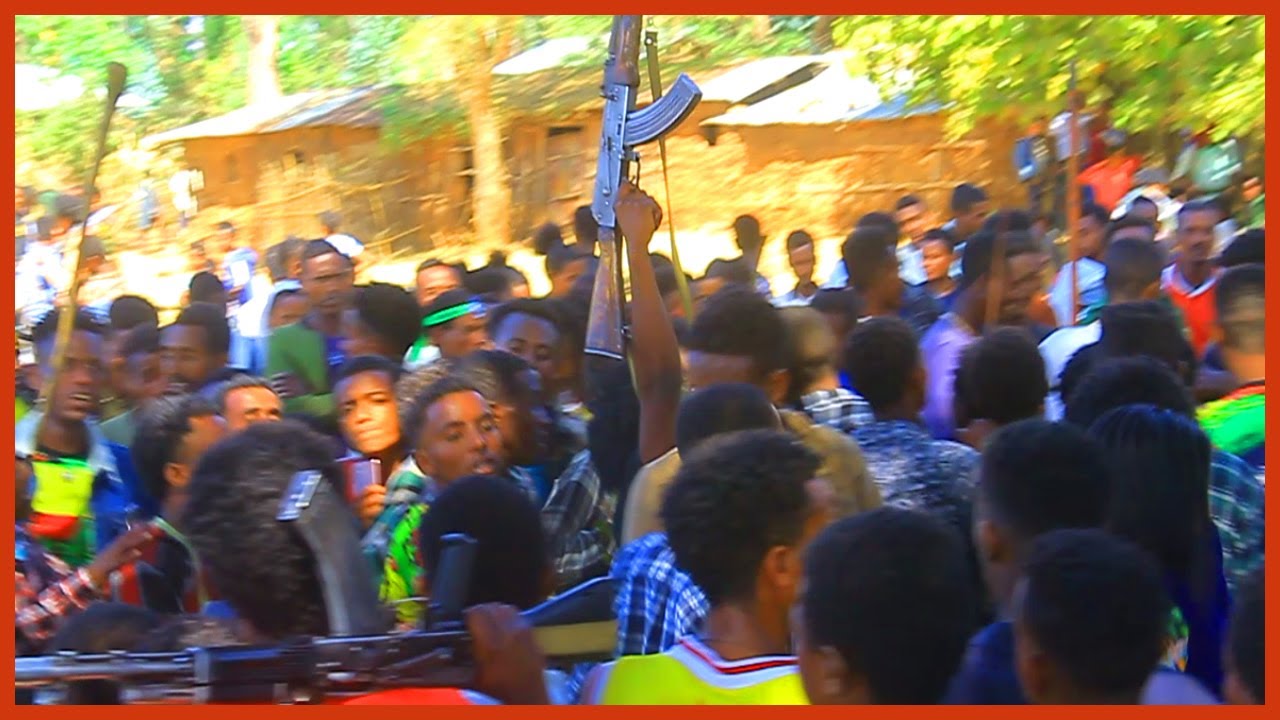 Ethiopia | Fano Today | አስገራሚዉ የጎጃም ፋኖ ጭፈራ | መብረቁ ተፈራ ብርጌድ - YouTube