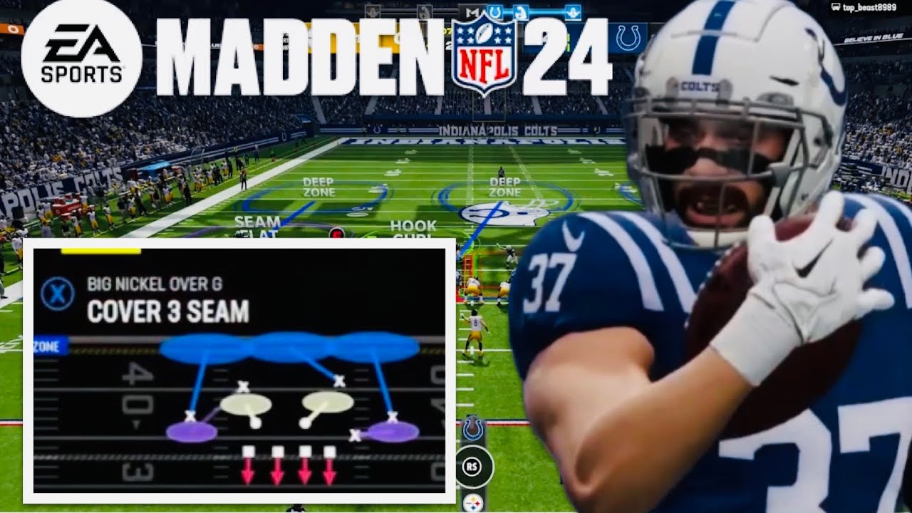 MOST FRUSTRATING COVERAGE DEFENSE IN MADDEN 24! NO EBOOKS NEEDED! COLTS ...