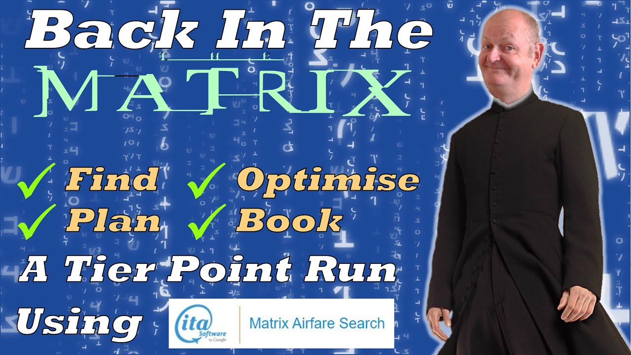 Return to The (ITA) Matrix - Finding and Booking Tier Point Runs - YouTube