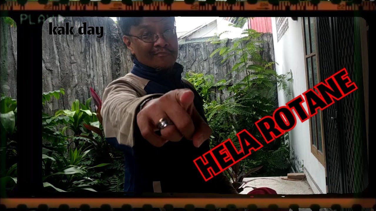 HELA ROTANE - KAK DAY ( lirik hela rotan, LAGU DAERAH MALUKU ) - YouTube