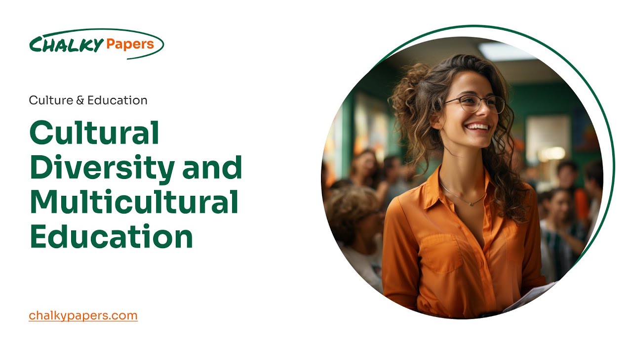 Cultural Diversity and Multicultural Education - Essay Example - YouTube