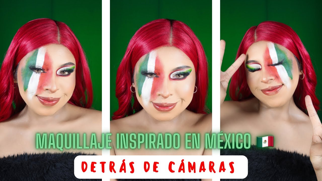 Maquillaje por el MES PATRIO MÉXICO 🇲🇽 |Jonna Maryo - YouTube