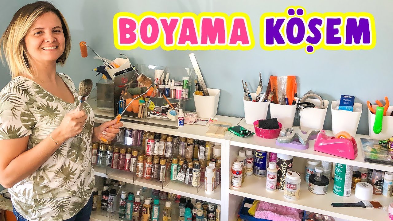Ahşap Boyama Köşem | Wood Painting Corner | EvcilikTV - YouTube