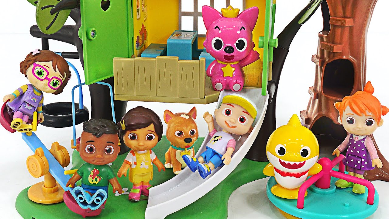 Let's play with Baby Shark & Pinkfong and Cocomelon friends at the ...