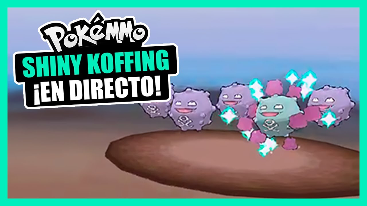 PokeMMO | ¡SHINY KOFFING en VIVO! (después de 16,320 vistos) - YouTube