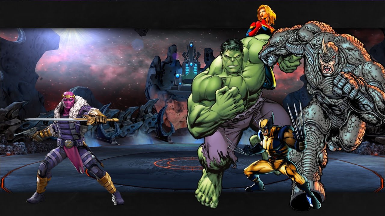 Mcoc | | 5*r5 Baron Zemo VS a few ROL champs - YouTube