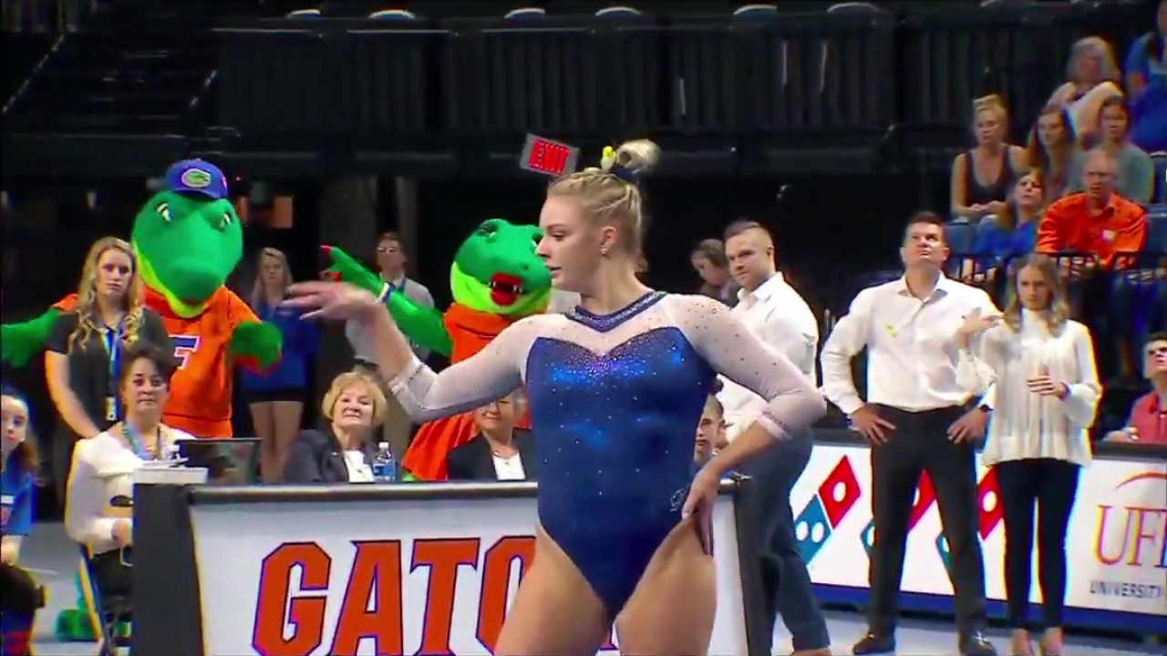 Alyssa Baumann (Florida) Floor 1/10/2020 - Florida vs. Arkansas - YouTube