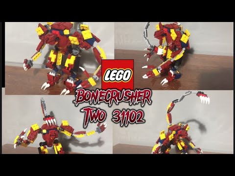 Lego moc bonecrusher (tf bayverse) with two lego 31102 #lego # ...