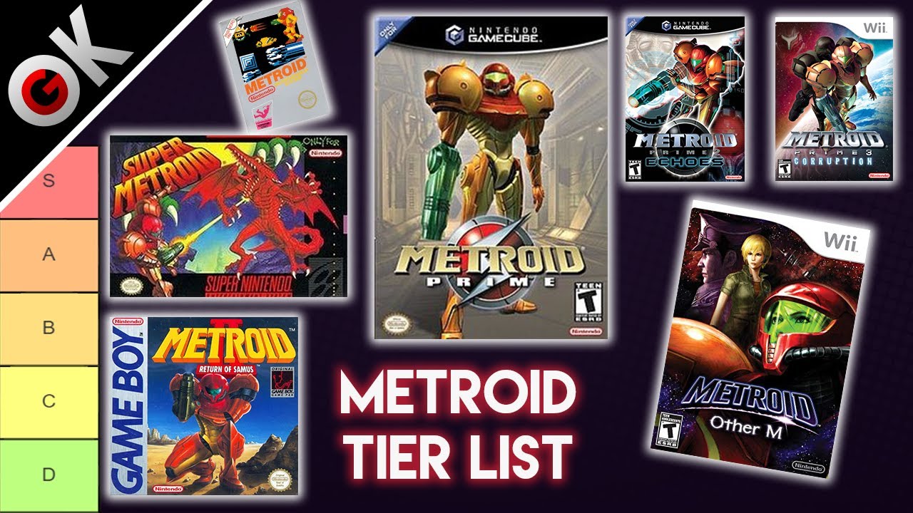 Metroid Series Tier List - YouTube