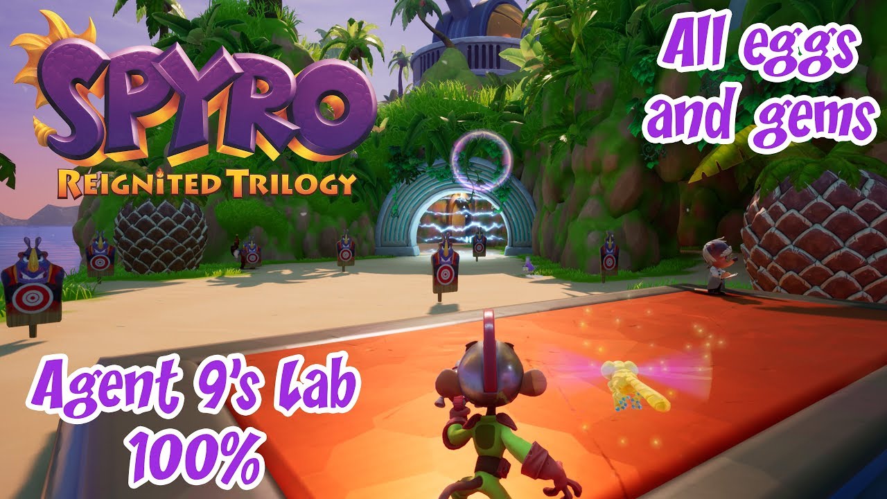 Spyro Reignited Trilogy: Year Of The Dragon [Agent 9's Lab 100%] - YouTube