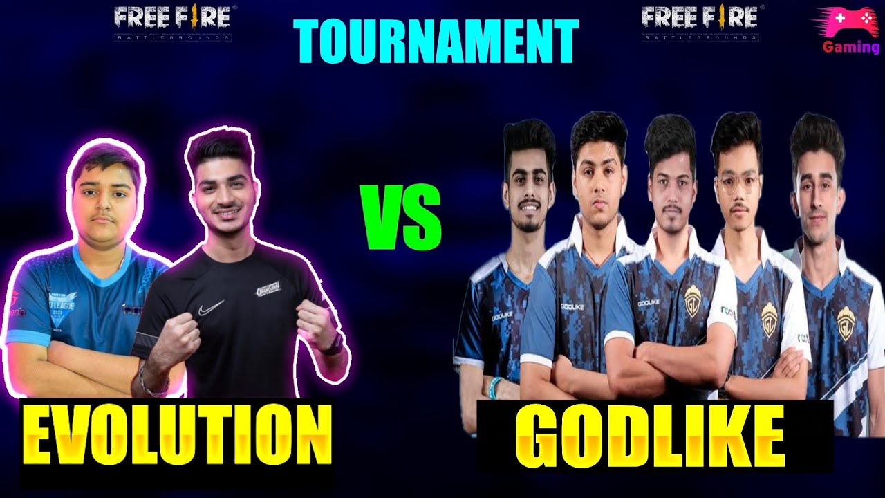 TEAM EVOLUTION VS GODLIKE FIGHT IN TOURNAMENT || FREE FIRE ESPORTS ...