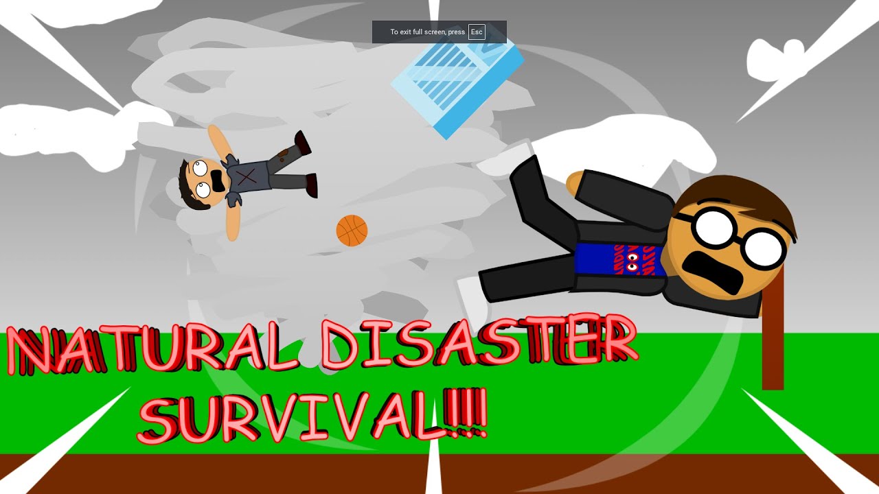 SURVIVING THE SCARIEST NATURAL DISASTERS IN ROBLOX! (Roblox Natural ...