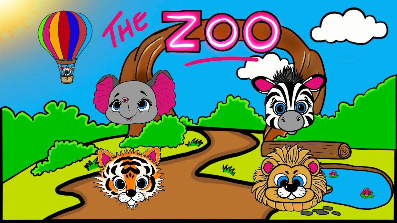 The Zoo! Meet Colorful Dancing Animals! 🎉 - YouTube