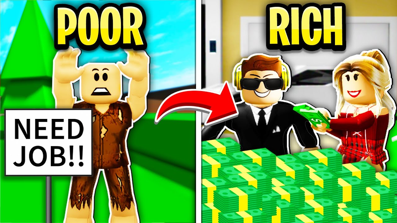 POOR To RICH In Roblox Brookhaven..😭🤑 - YouTube