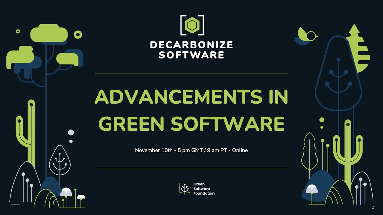 Decarbonize Software - YouTube