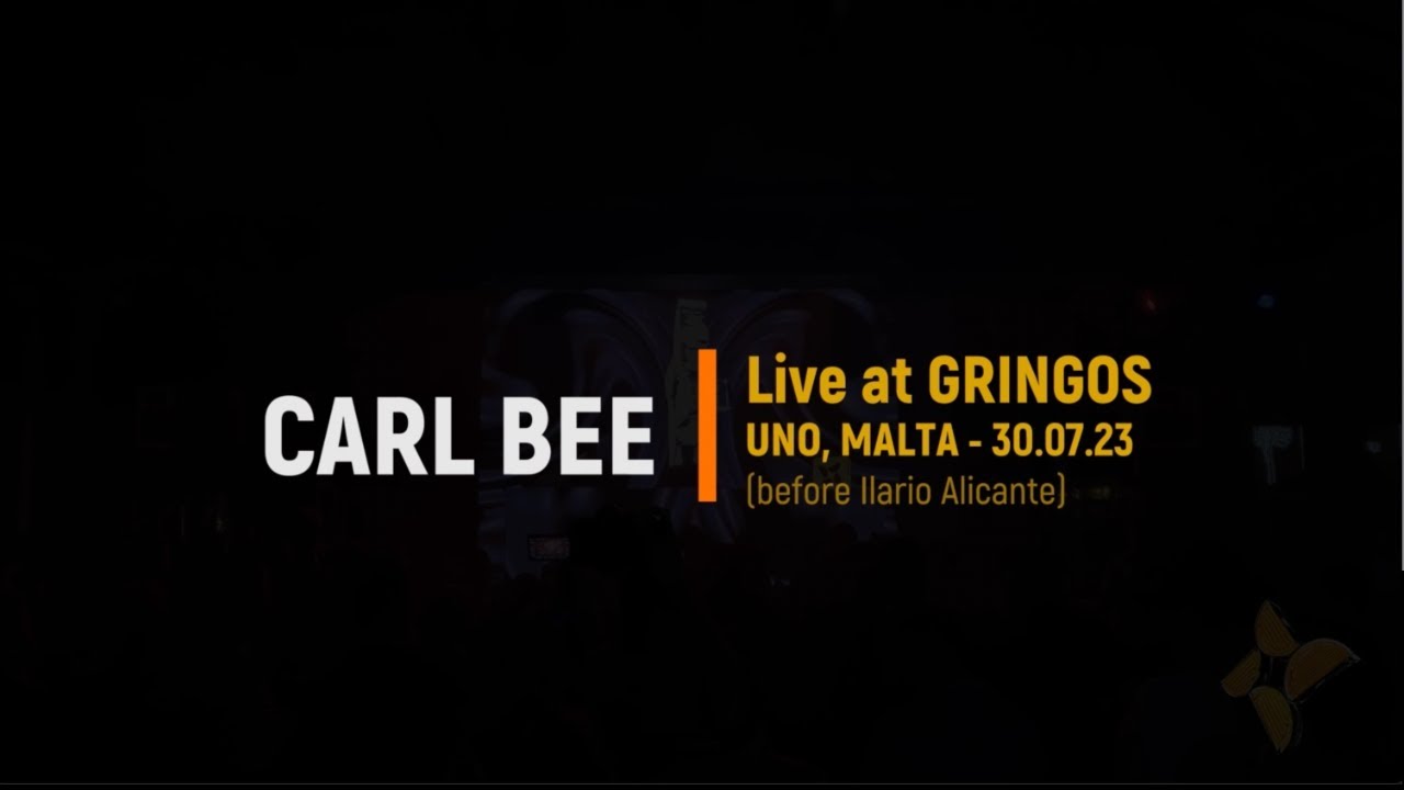 Carl Bee Live at GRINGOS - 30.07.23 - UNO, Malta (Before Ilario Alicante) - YouTube