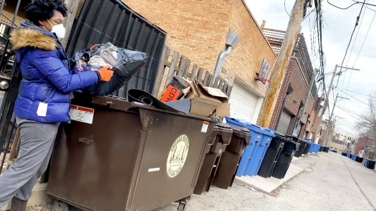 Dumpster Diving : You Can Always Judge A ' Trash Bag ' By Its GOODIES ...