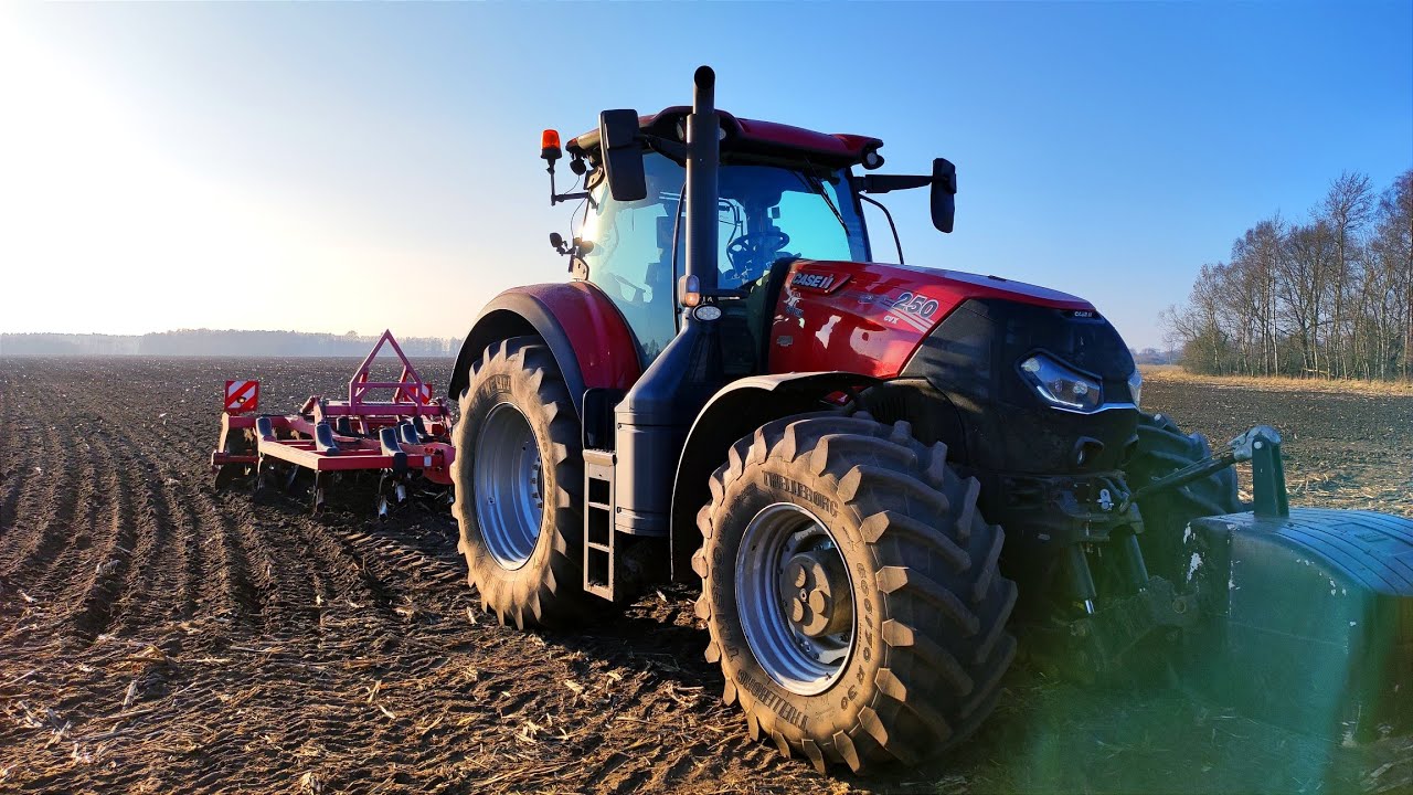 ⭐Brygada RR w Akcji⭐ ️Gruberowanie z Ekipą ️ Case Optum 250 & Horsch ...