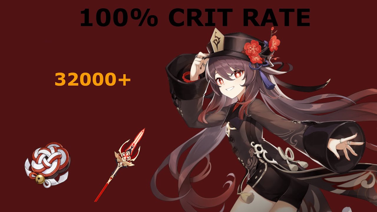 Hu Tao 100% Crit Rate Build VS Childe [NO REACTIONS] - YouTube