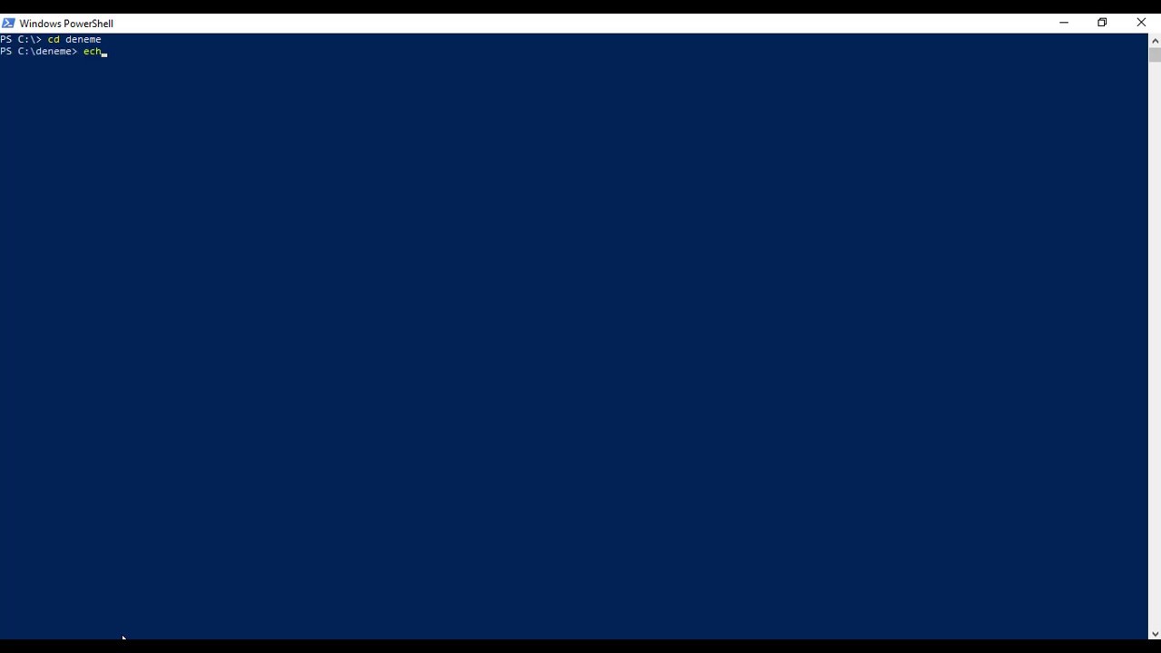 Python'da Powershell Komutları Kullanımı - YouTube