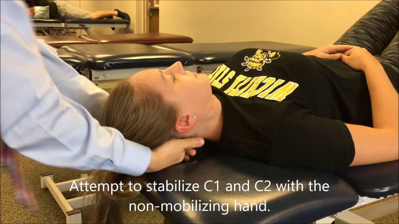 Cervical Mobilizations - YouTube
