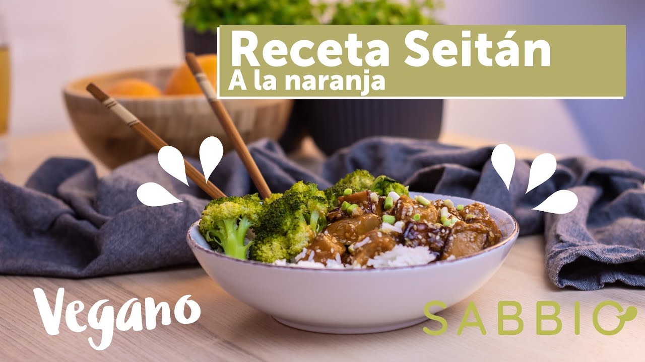 Receta con seitán: vegana, fácil, rápida y deliciosa - YouTube
