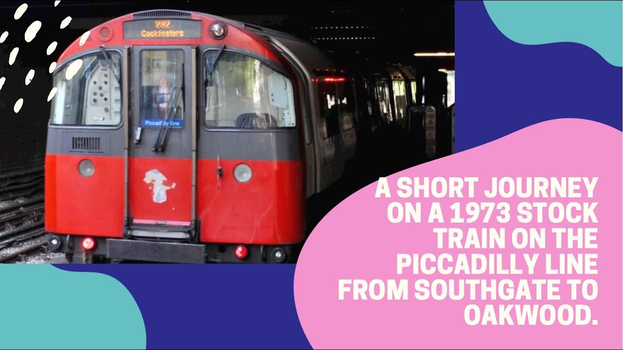 A short journey on a 1973 stock train on the Piccadilly Line from ...