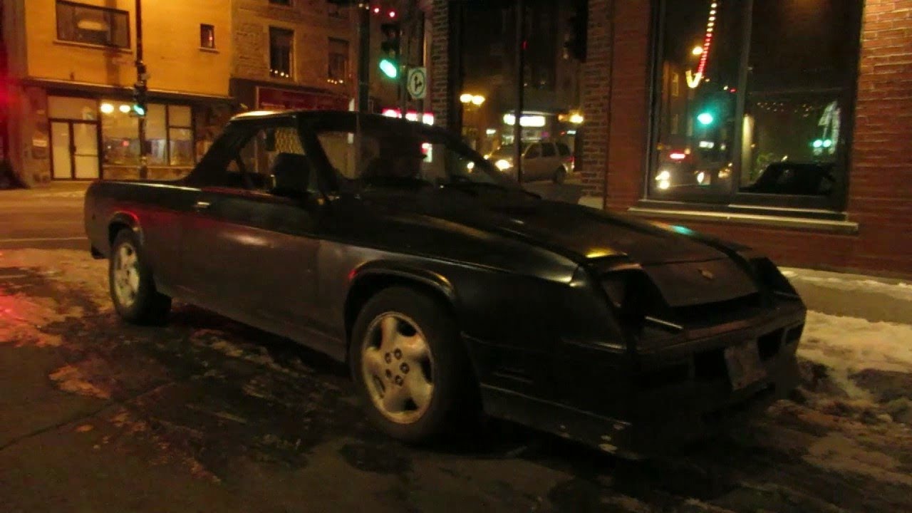 SCARCE '83 DODGE RAMPAGE PICKUP SIGHTING IN MONTREAL - YouTube