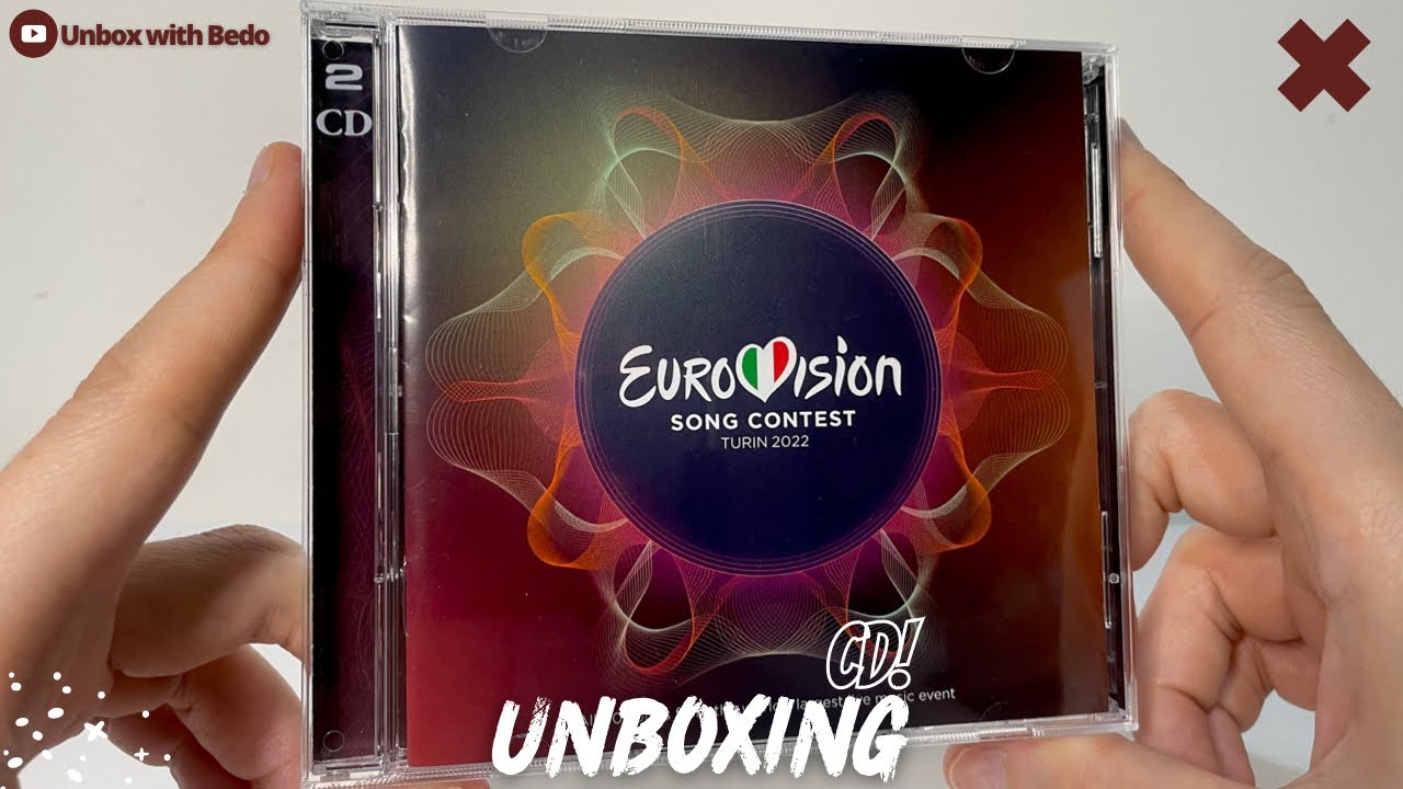 Eurovision Song Contest "Turin 2022" Official CD UNBOXING - YouTube