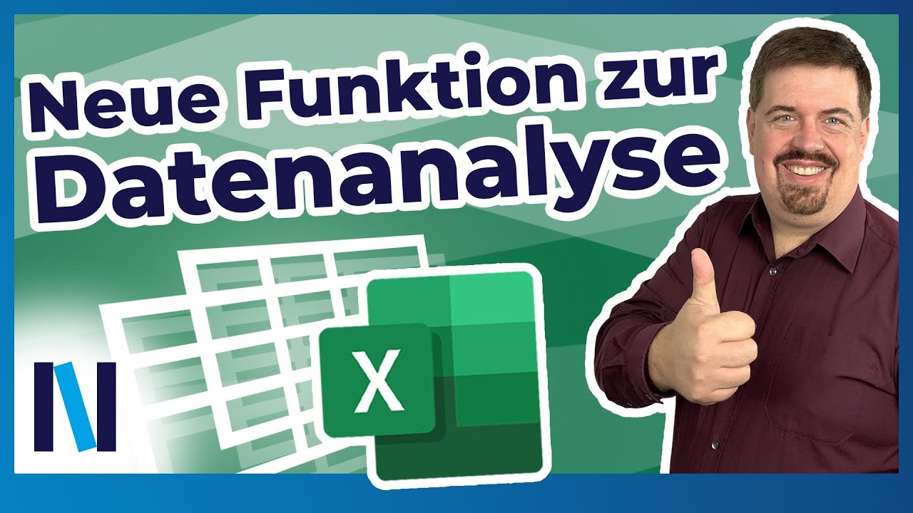 Excel: Mit dem neuen Datenanalyse-Tool schnell Auswertungen oder Pivot-Diagramme erstellen - YouTube